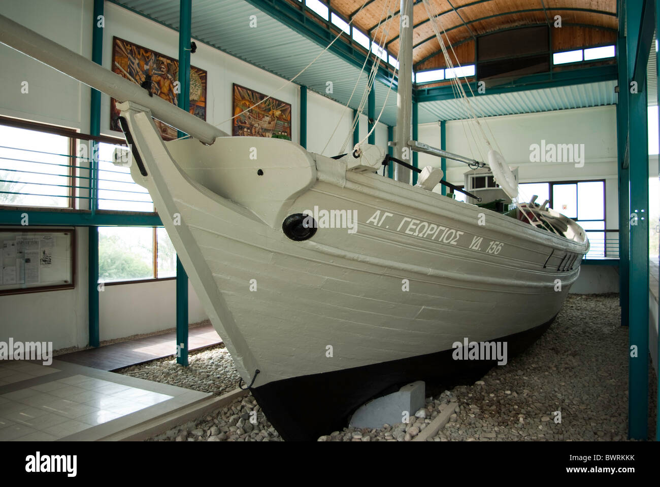 St. George motor vessel of the EOKA freedom fighters in the Chlorakas ...