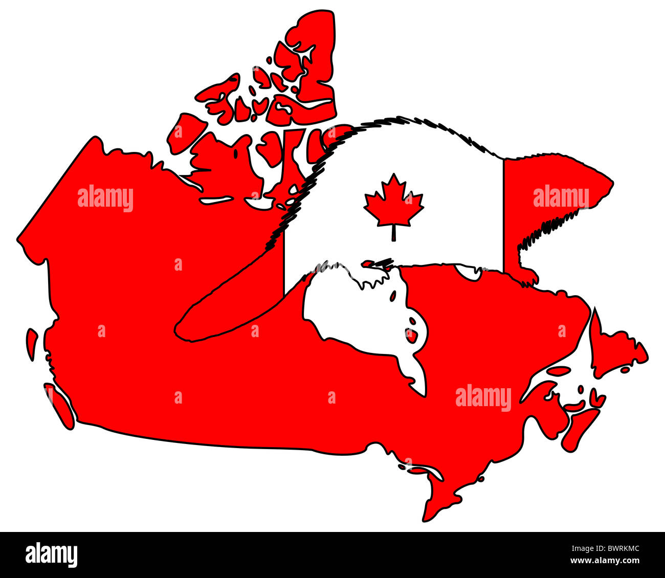 Beaver rodent maple leaf hi-res stock photography and images - Alamy