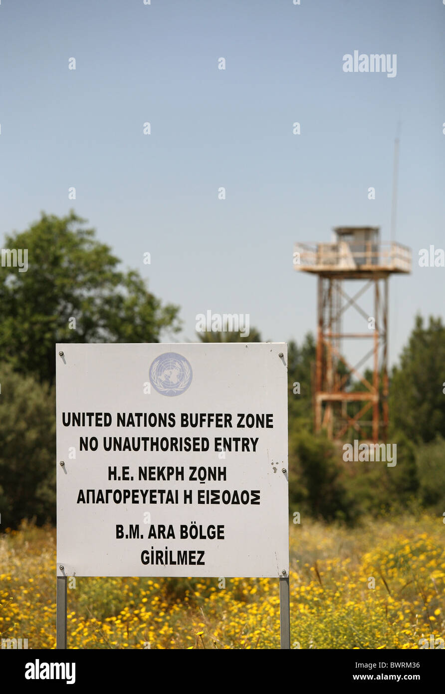 United nations buffer zone hi-res stock photography and images - Alamy