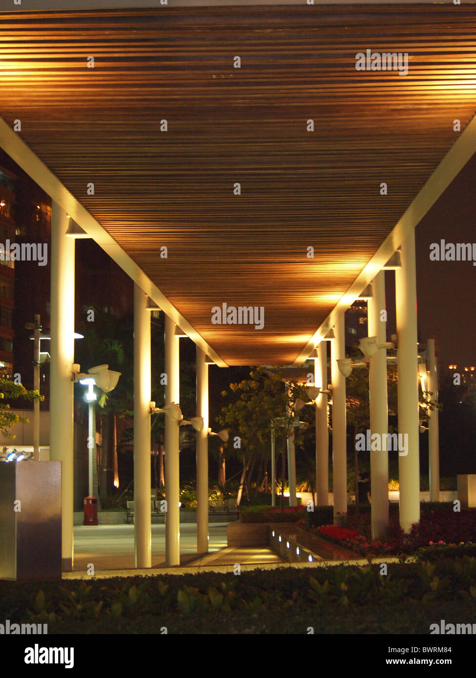 Path in a corridor Stock Photo - Alamy