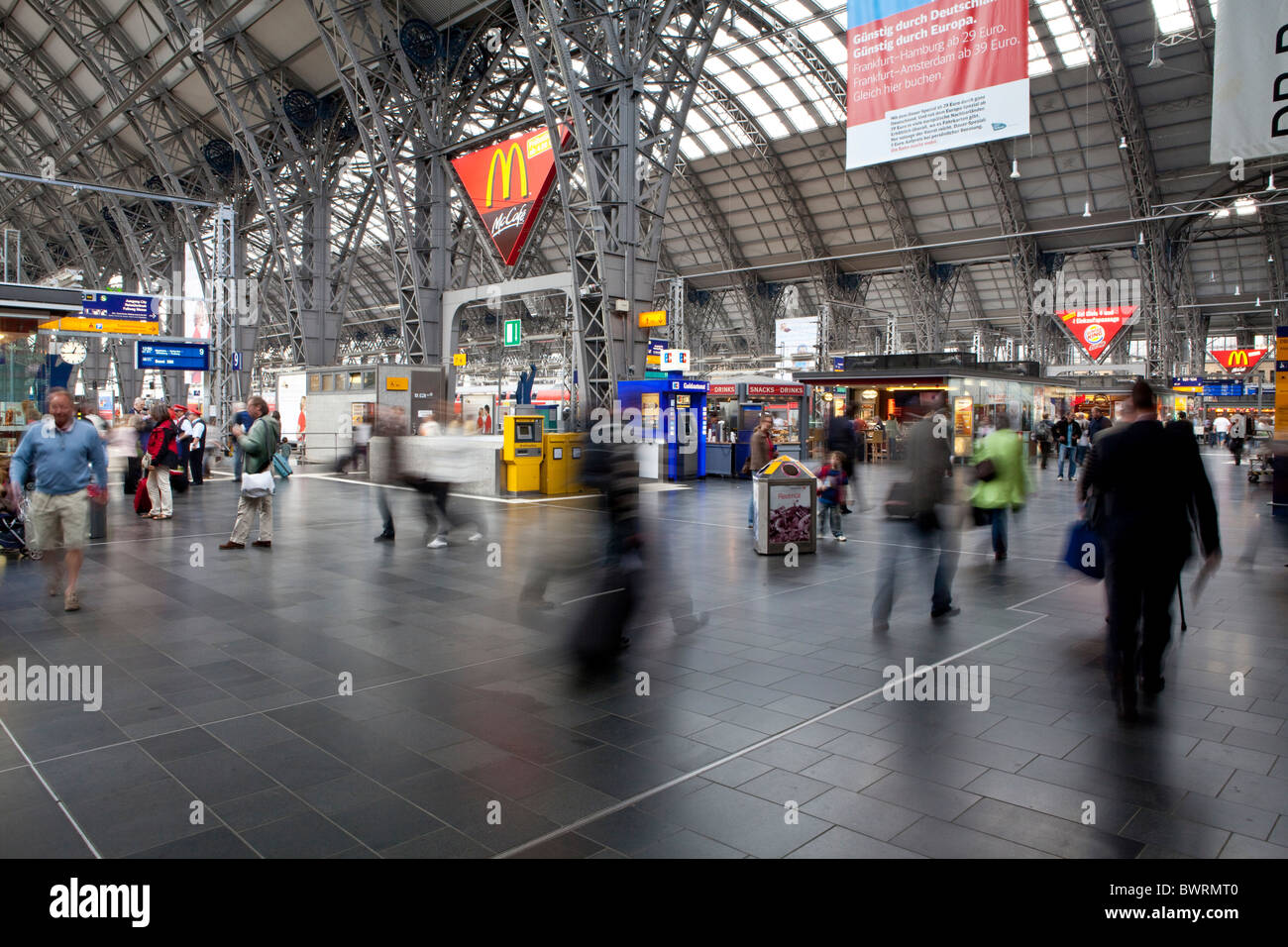 Frankfurt central station hi-res stock photography and images - Alamy