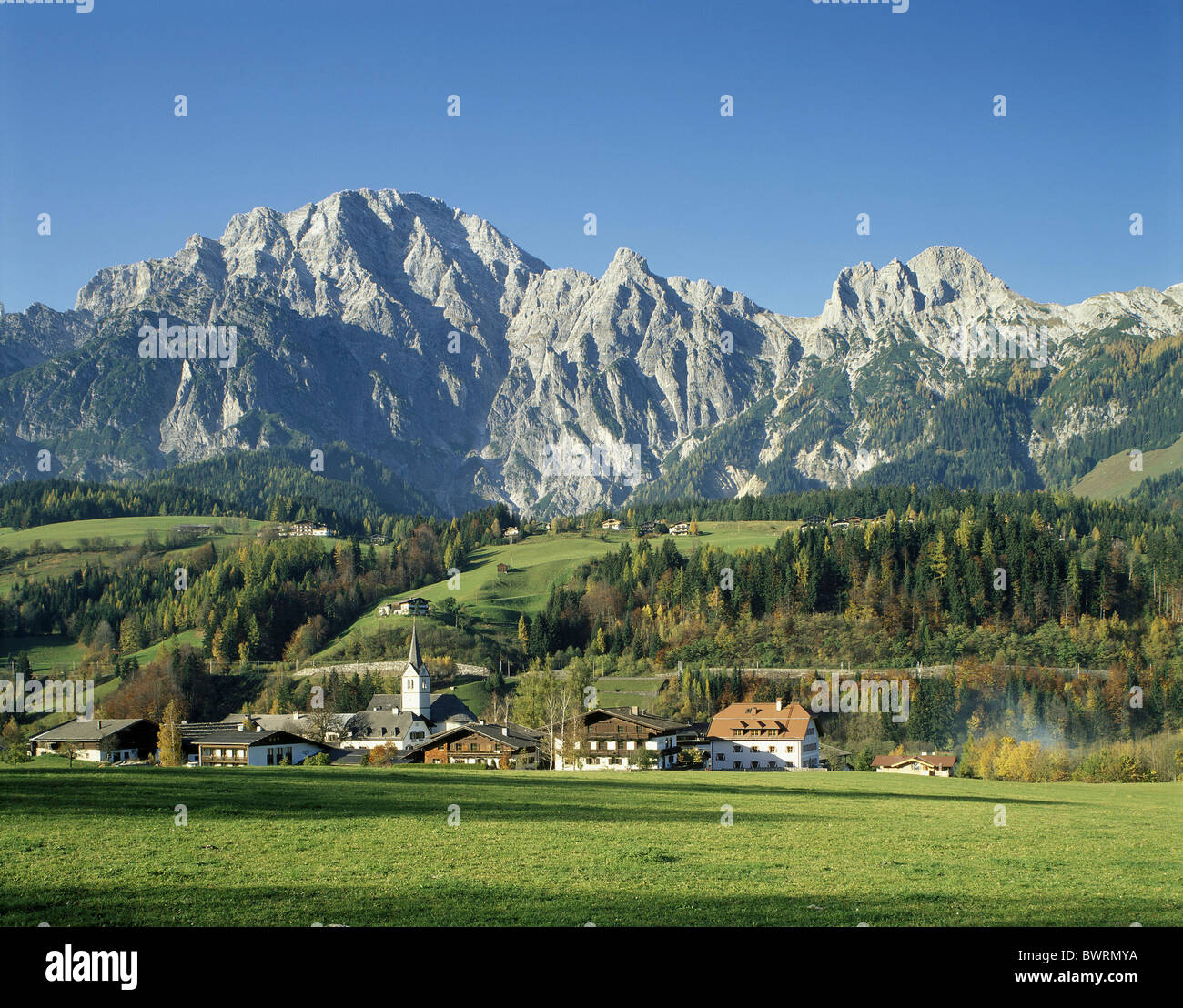 Leogang, Salzburg state, Austria, Europe Stock Photo - Alamy