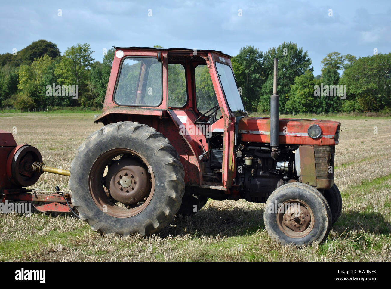 vintage tractor at an agricultural show in wicklow ireland Stock Photo ...
