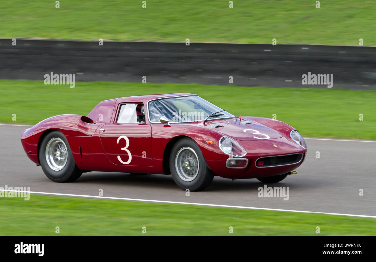1964 Ferrari 250 LM with driver Jeremy Cottingham during the Whitsun ...