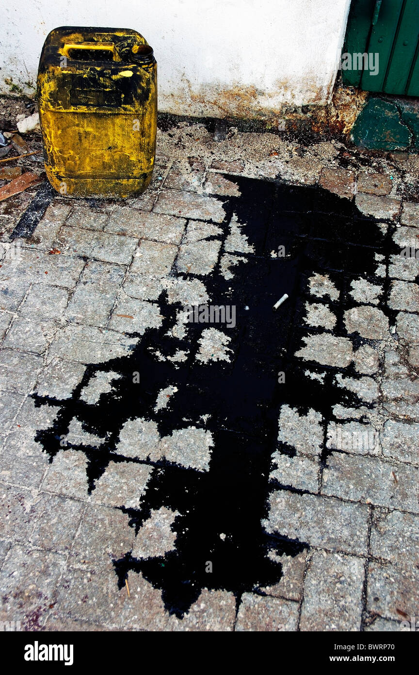 Black Oil Puddle