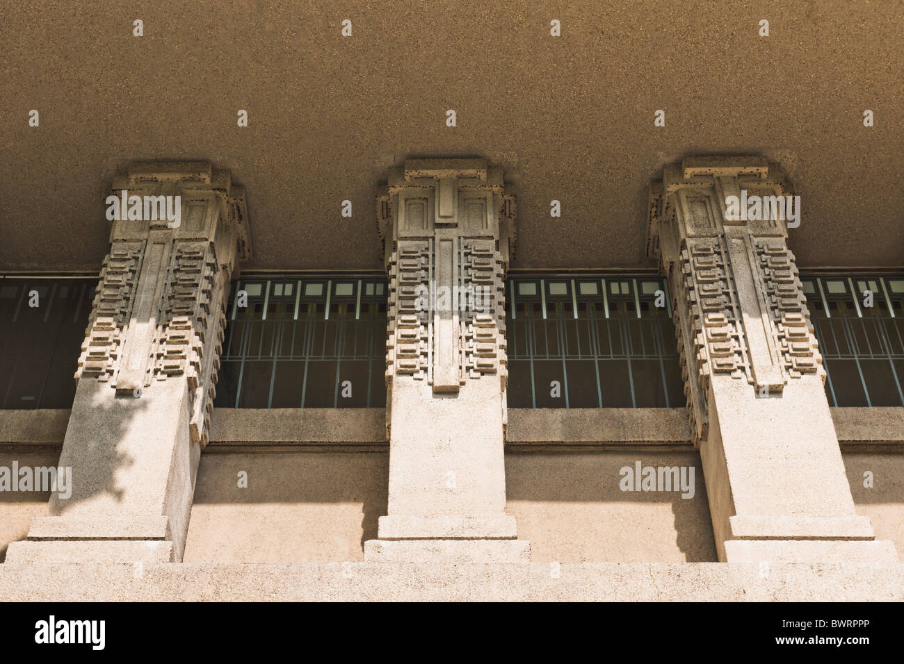 Unity Temple, Oak Park, Illinois, Frank Lloyd Wright Stock Photo - Alamy