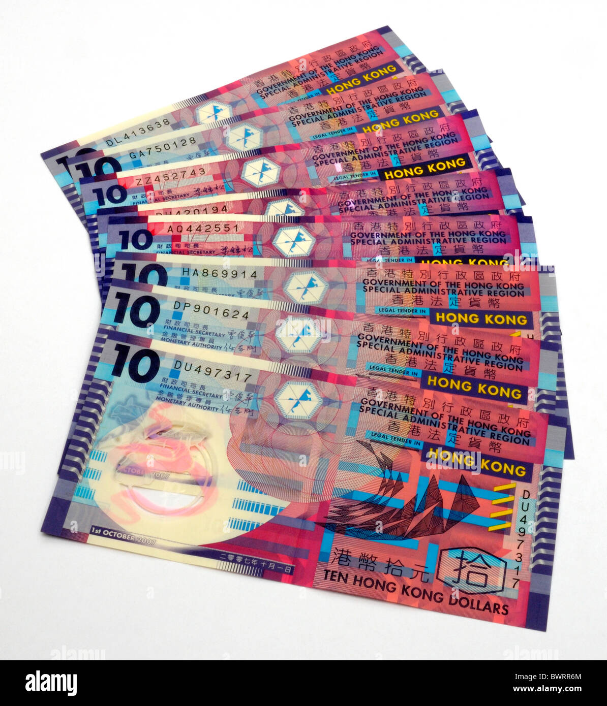 Hong kong 10 dollar banknote hi-res stock photography and images - Alamy