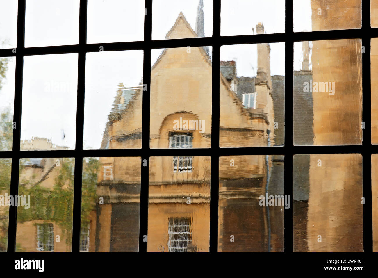 Through an old window. Oxford, England Stock Photo - Alamy
