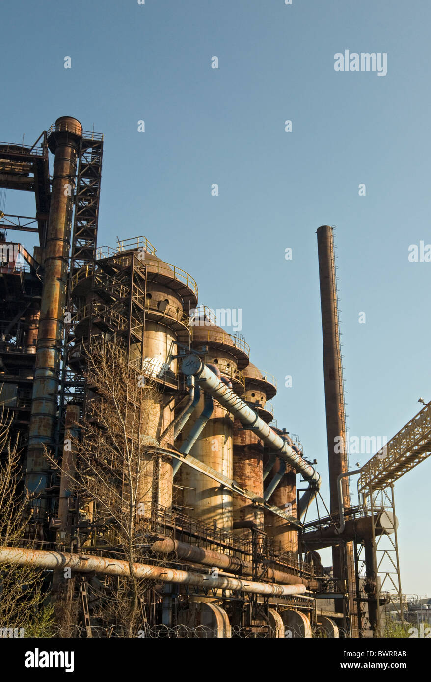 Vitkovice Iron and Steel Works, National Landmark in Ostrava, Moravian ...