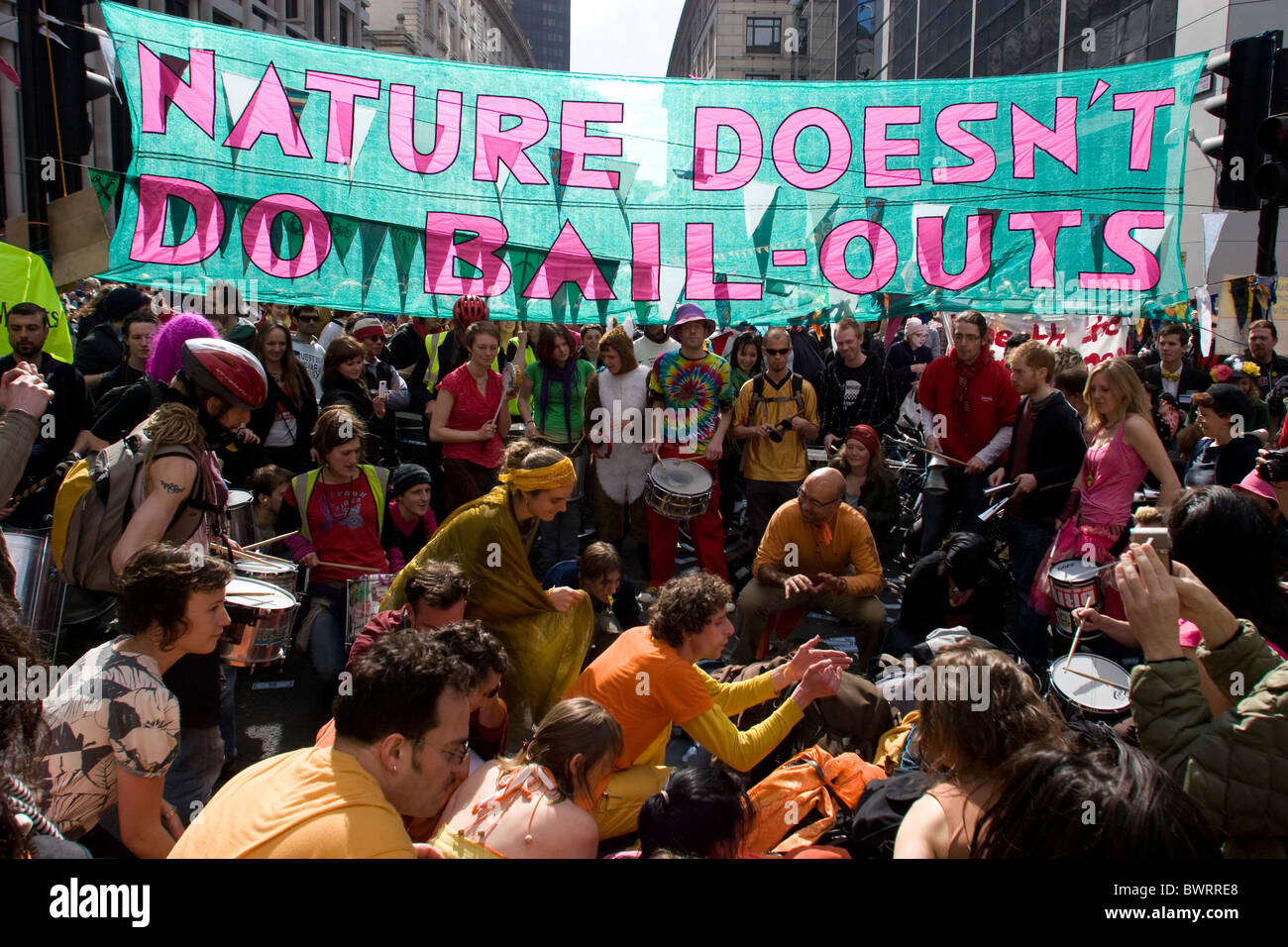 Climate march london 2009 hi-res stock photography and images - Alamy