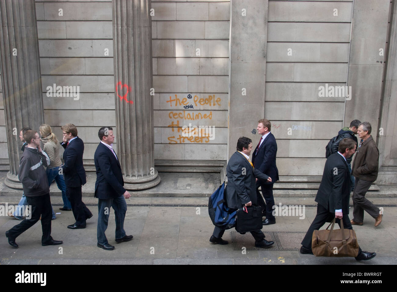 G20 Protests 2009 in London, United Kingdom Stock Photo - Alamy