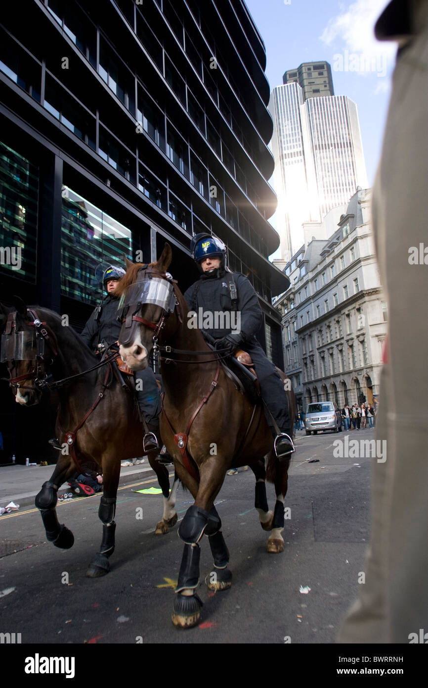 G20 Protests 2009 in London, United Kingdom Stock Photo - Alamy