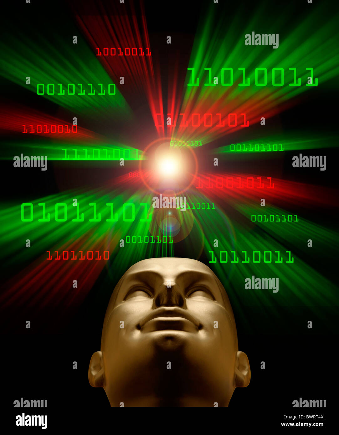 Ai code computer red hi-res stock photography and images - Alamy
