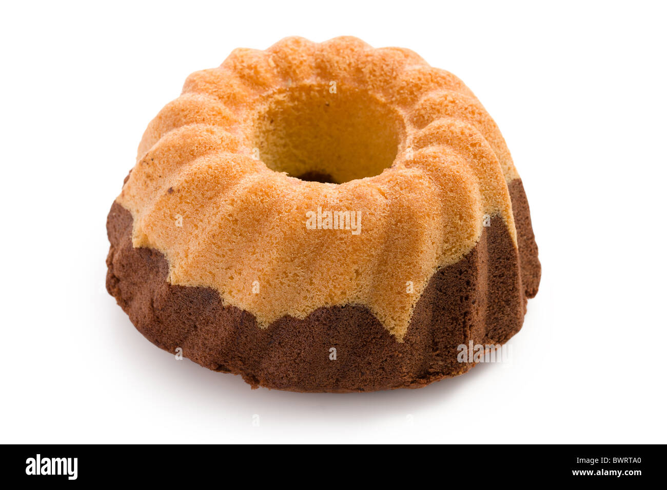 marble cake on white background Stock Photo - Alamy