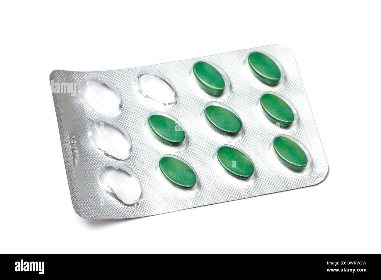 Green drugs capsules pills Cut Out Stock Images & Pictures - Alamy