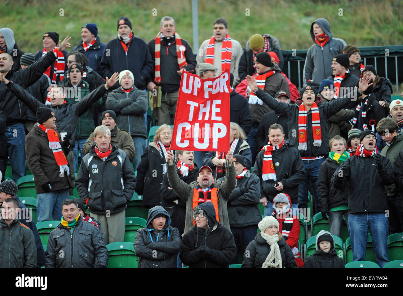 Manchester united flag hi-res stock photography and images - Alamy