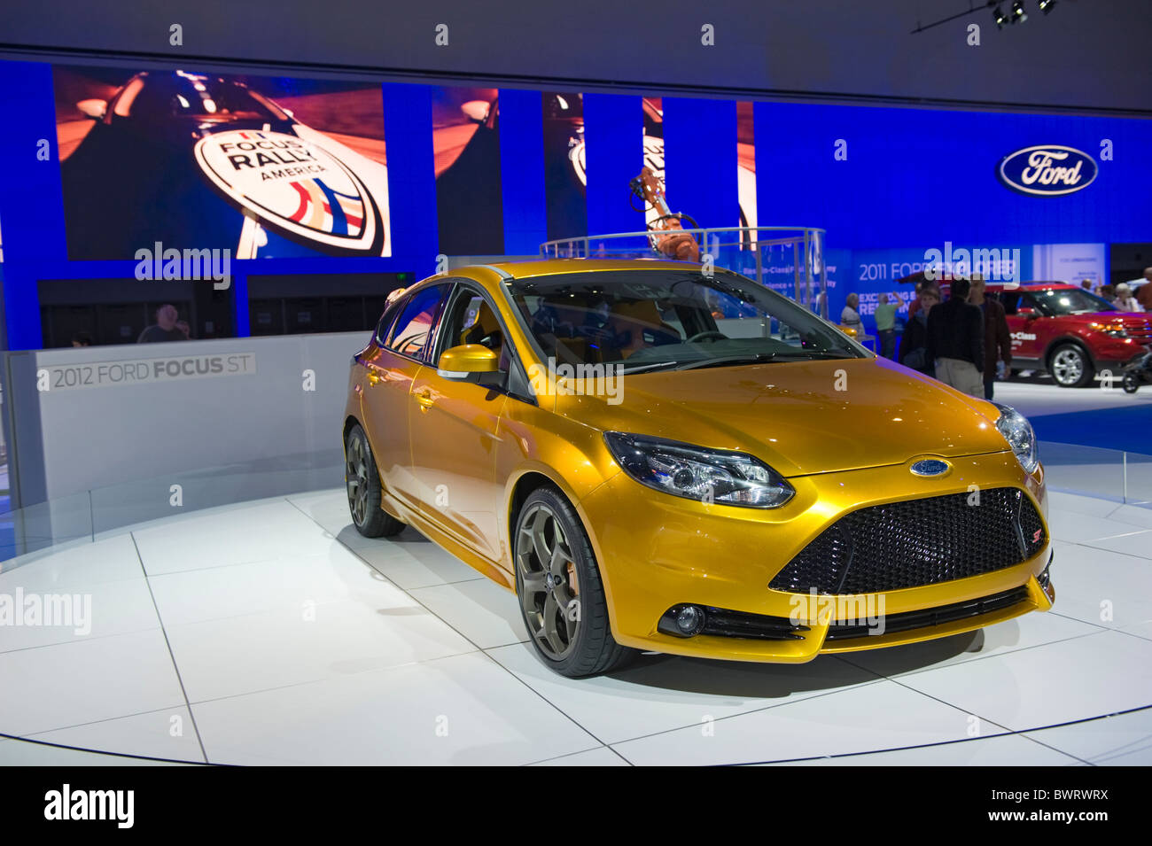 Ford Focus NA debut at the 2010 LA Auto Show, Los Angeles, California ...