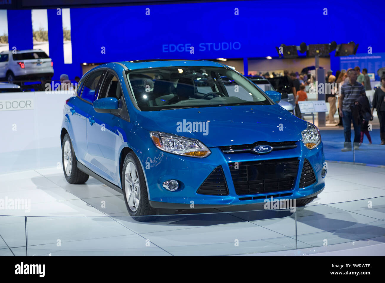 Ford Focus NA debut at the 2010 LA Auto Show, Los Angeles, California ...