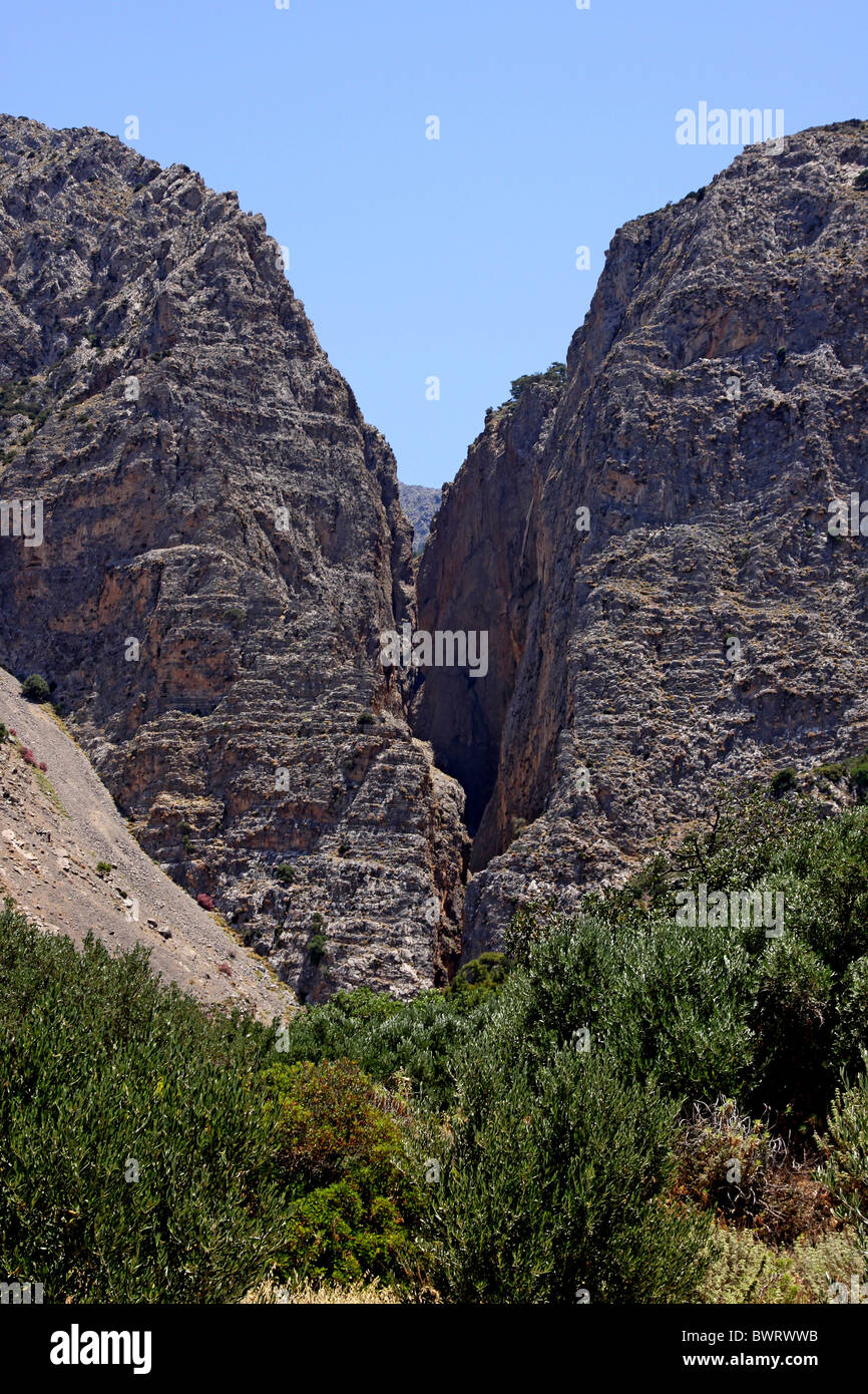 Crete canyon hi-res stock photography and images - Alamy