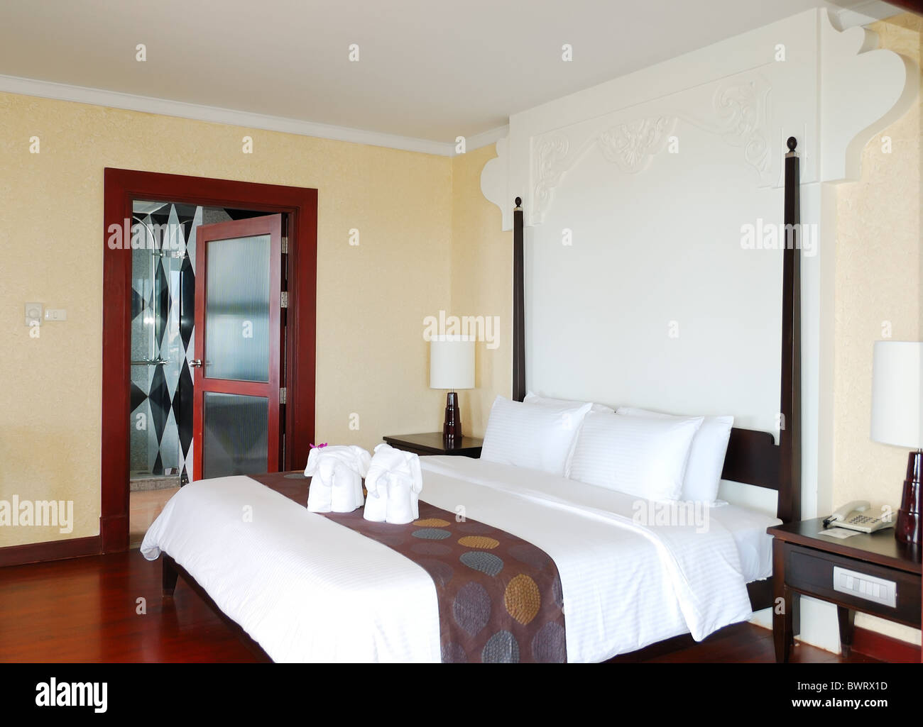 Apartment in the luxury hotel, Pattaya, Thailand Stock Photo - Alamy