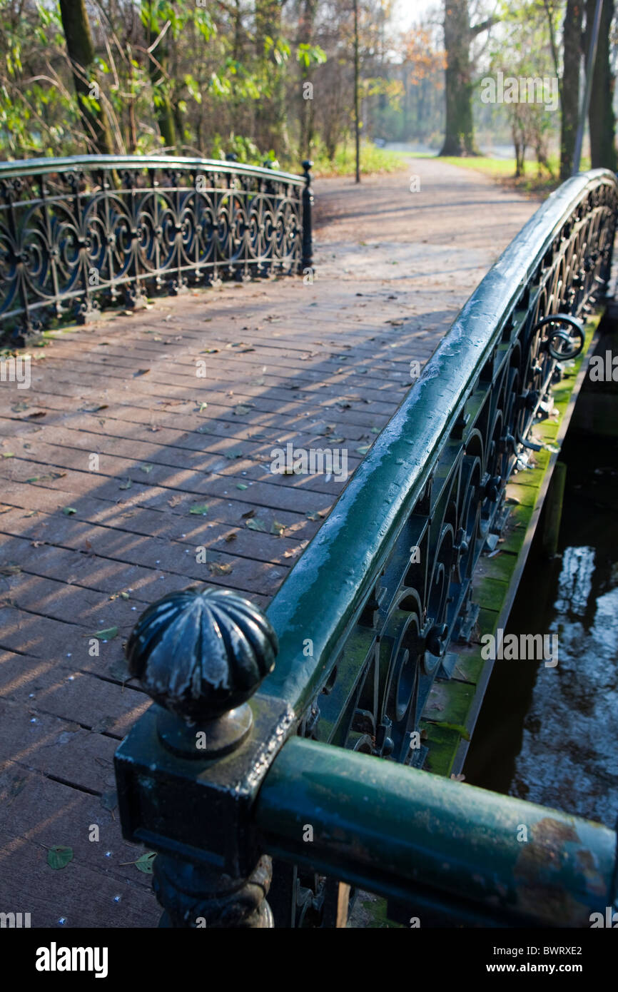 Footbridge in the Vondelpark, Amsterdam Stock Photo - Alamy