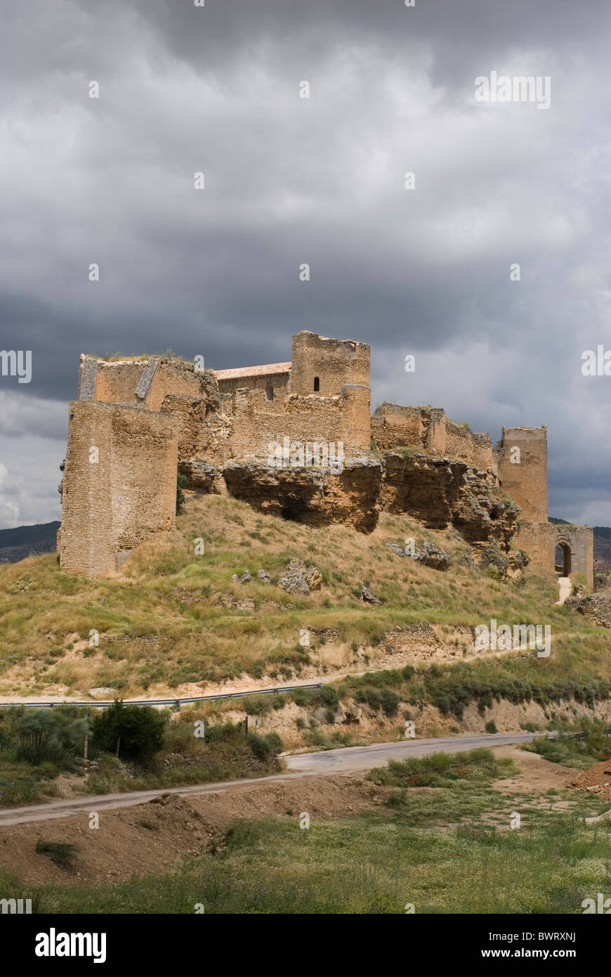 Zorita de los Canes castle. Alcarria area. Guadalajara province ...