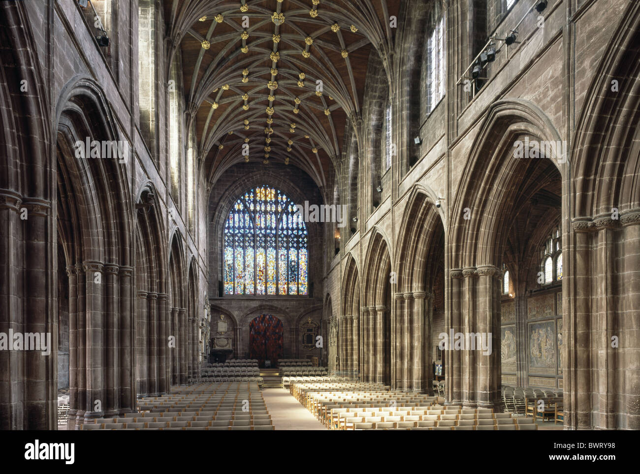 Chester cathedral nave hi-res stock photography and images - Alamy