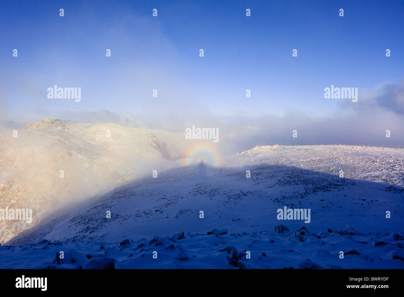 Brocken spectre hi-res stock photography and images - Alamy