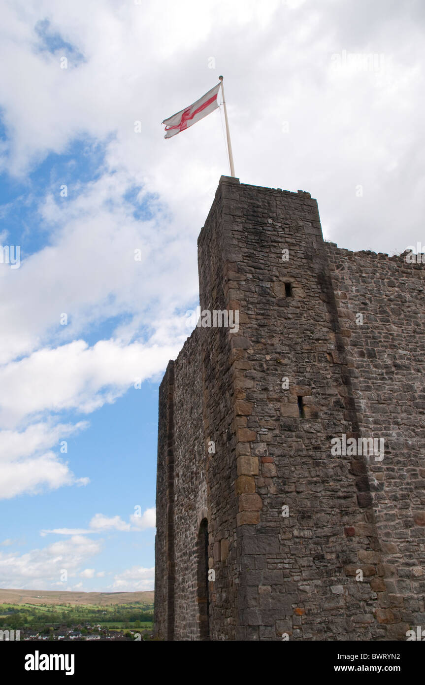 Clitheroe a small town in Northern England with a small Norman Castle ...