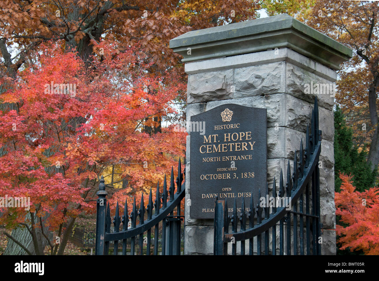 Mount hope cemetery, rochester hi-res stock photography and images - Alamy