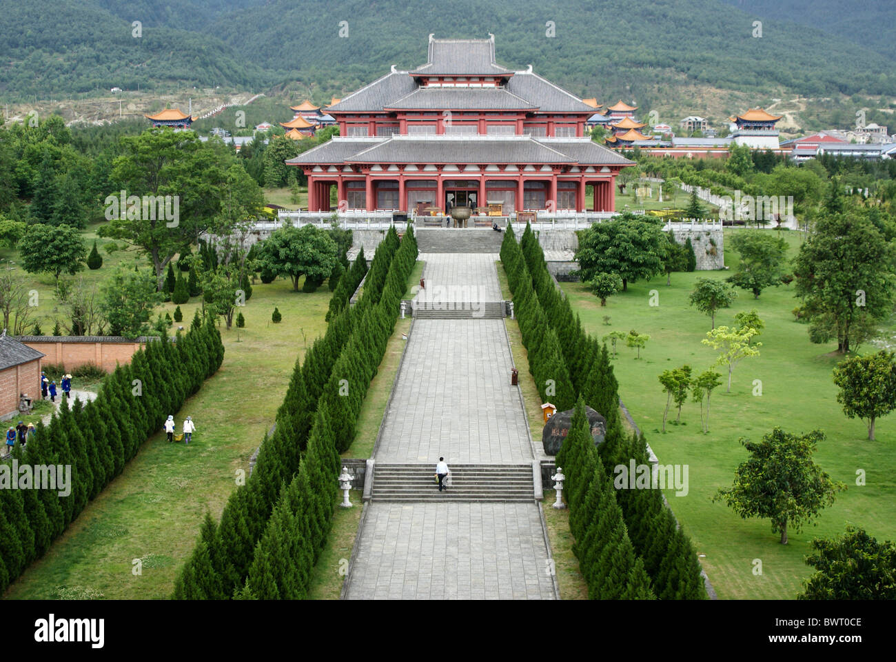 Three pagodas of chongsheng temple hi-res stock photography and images ...