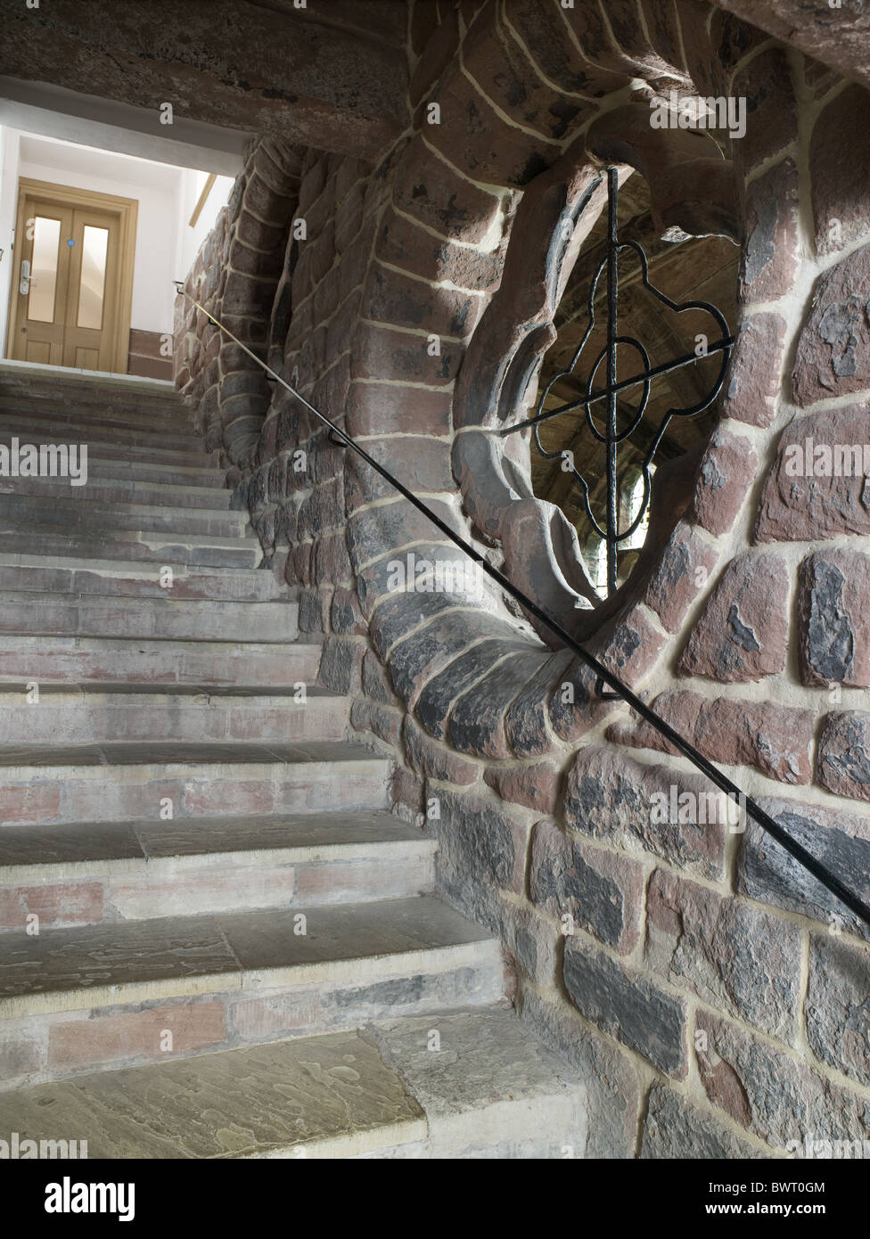 Chester Cathedral staircase In cloisters Stock Photo - Alamy