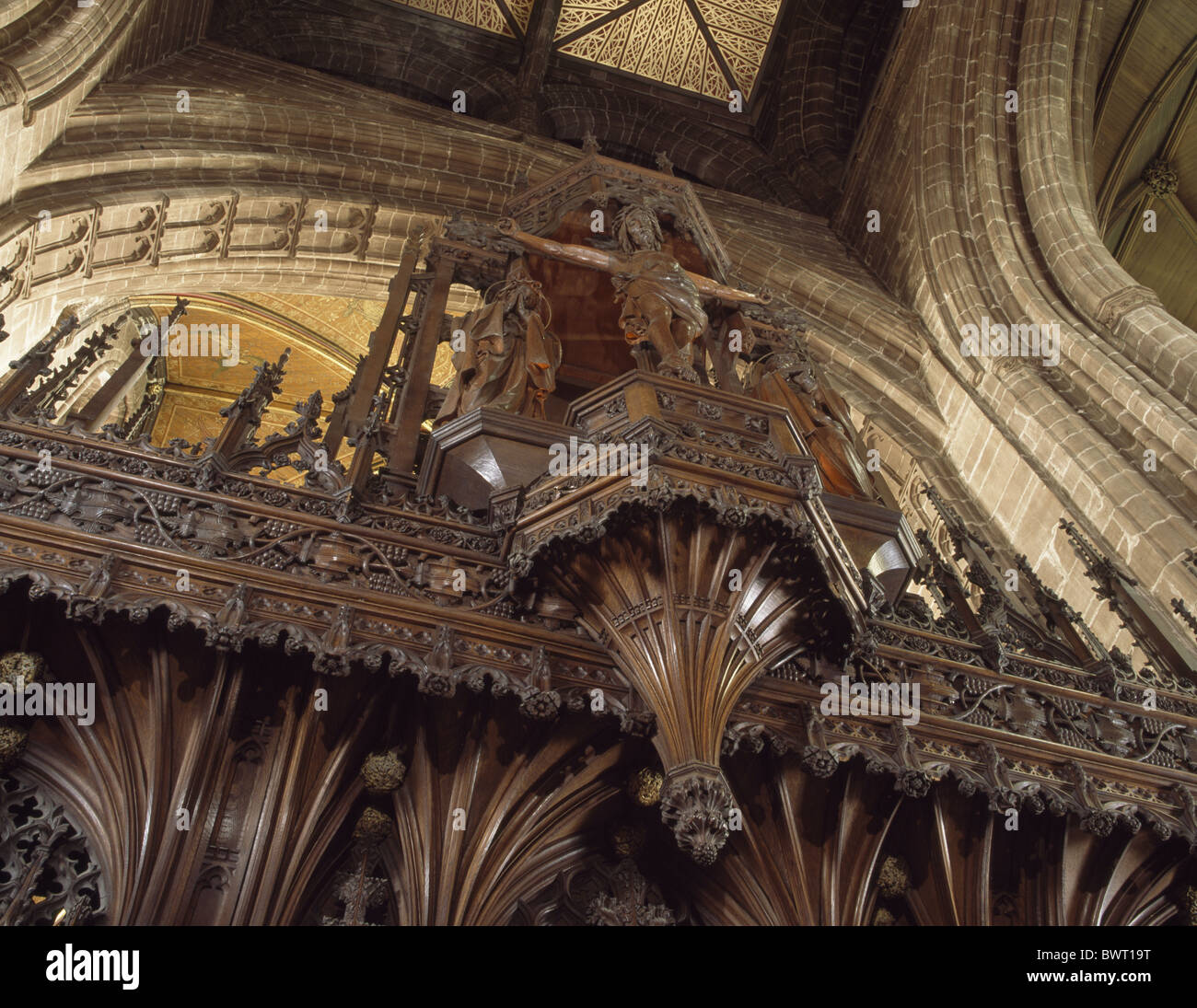 Chester cathedral quire hi-res stock photography and images - Alamy