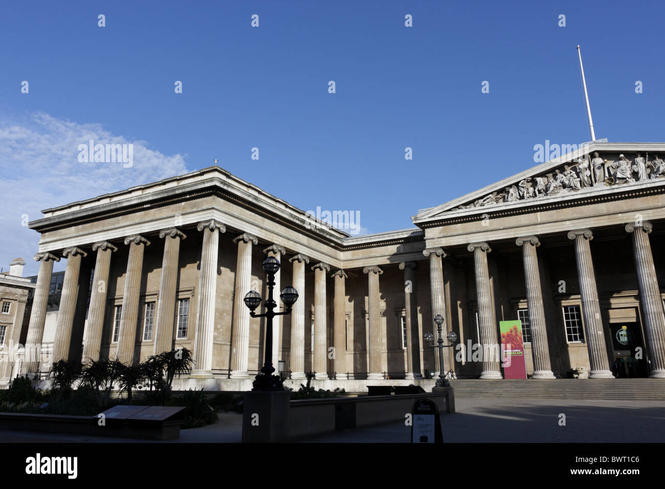 The British Museum in Great Russell Street, London, England Stock Photo ...