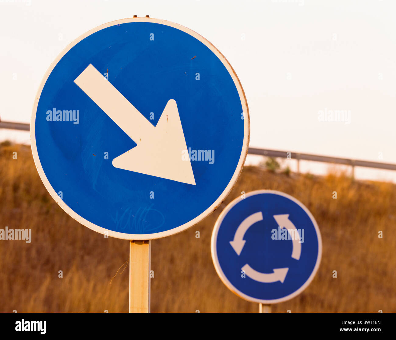 Roundabout Directions High Resolution Stock Photography and Images - Alamy