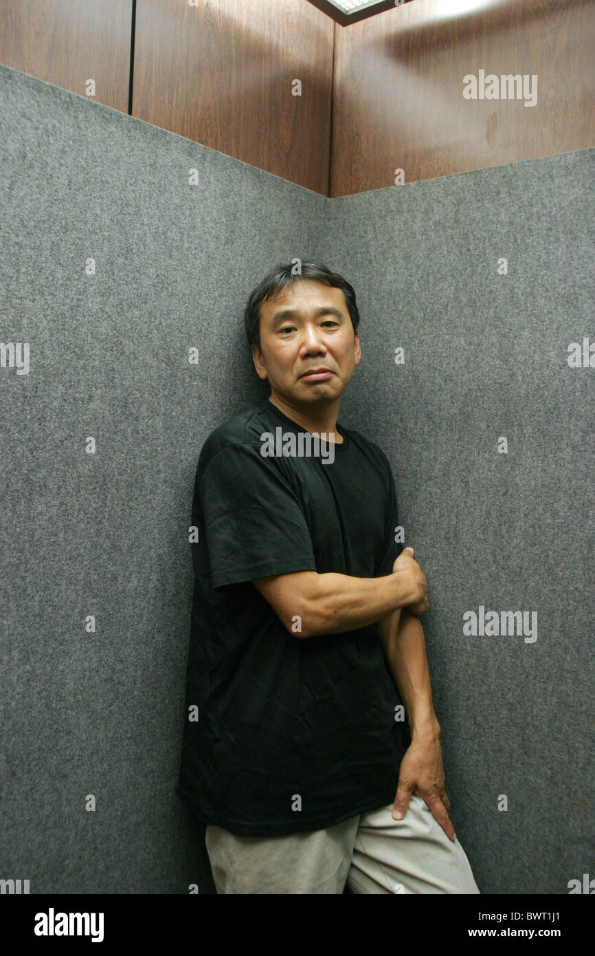 Haruki Murakami, writer, novelist and essayist. Tokyo, Japan Stock ...
