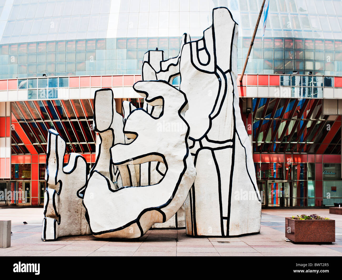 Monument with standing beast chicago hi-res stock photography and ...