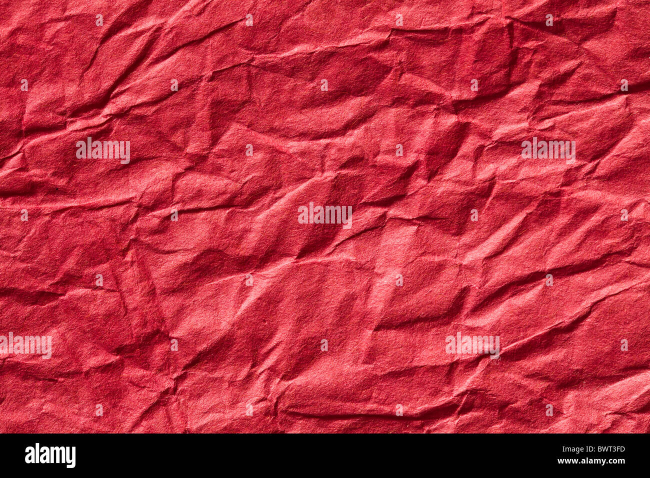 the red crumpled paper background Stock Photo - Alamy