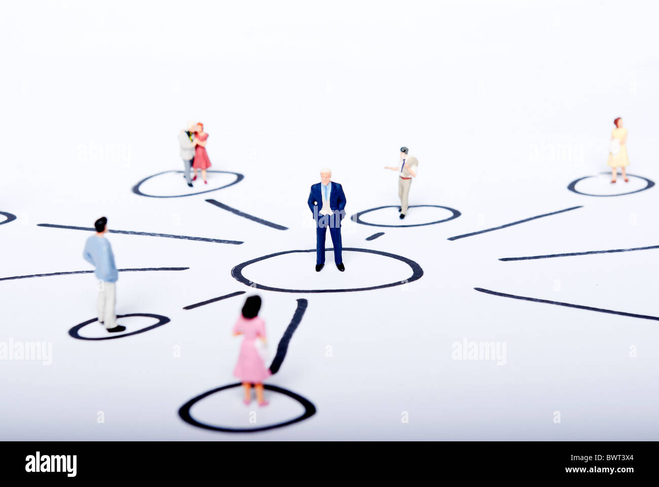 man on line Stock Photo - Alamy
