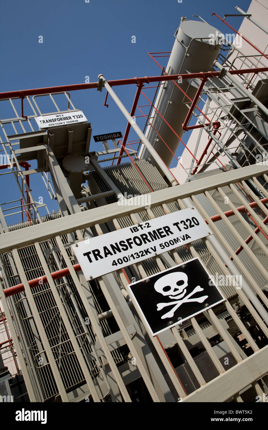 power plant electricity pylons pylon cable line Stock Photo - Alamy