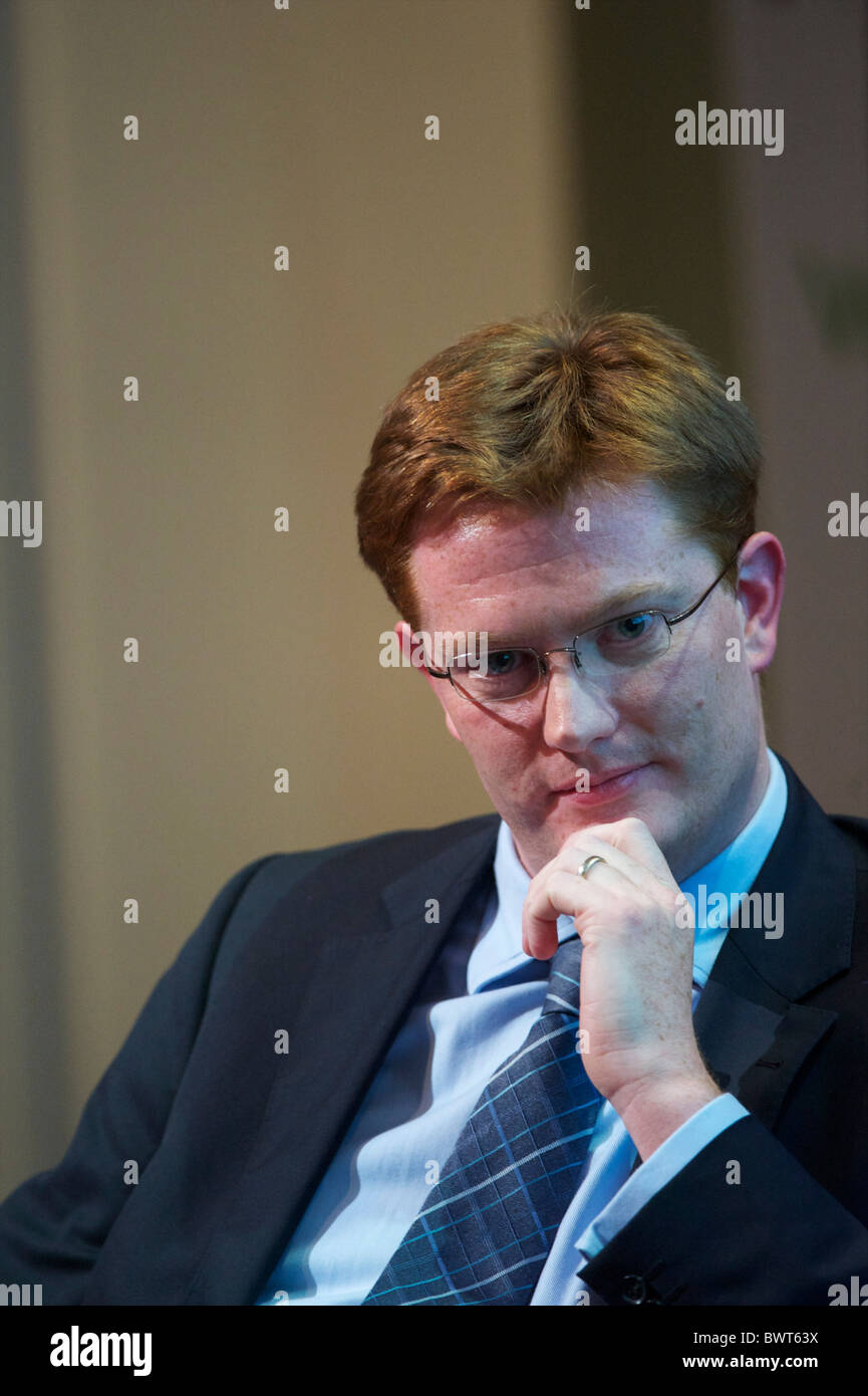 MP Danny Alexander motions during an interview event at the Liberal ...
