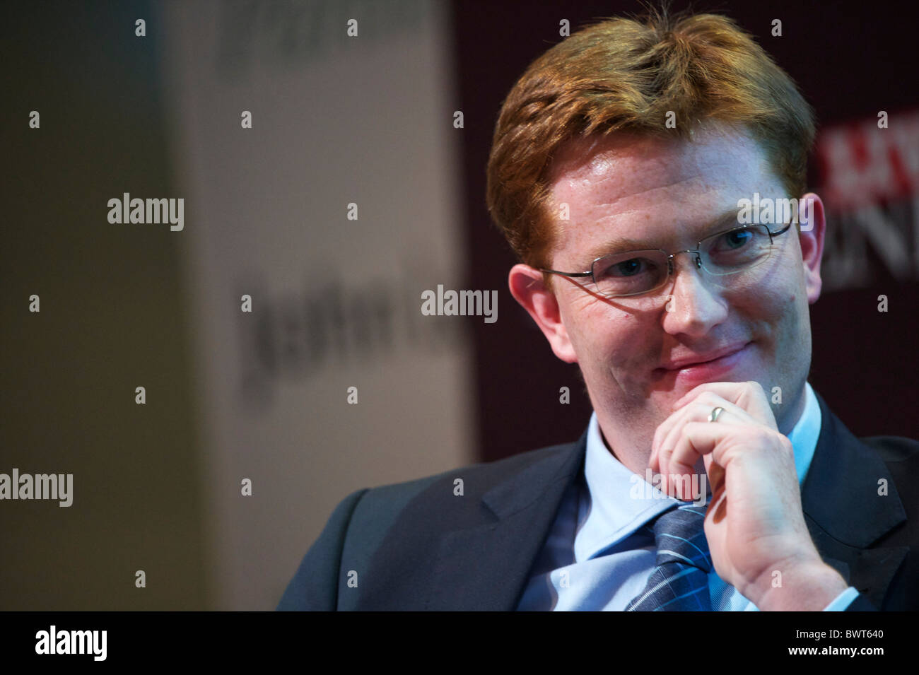 MP Danny Alexander takes part in an interview event at the Liberal ...