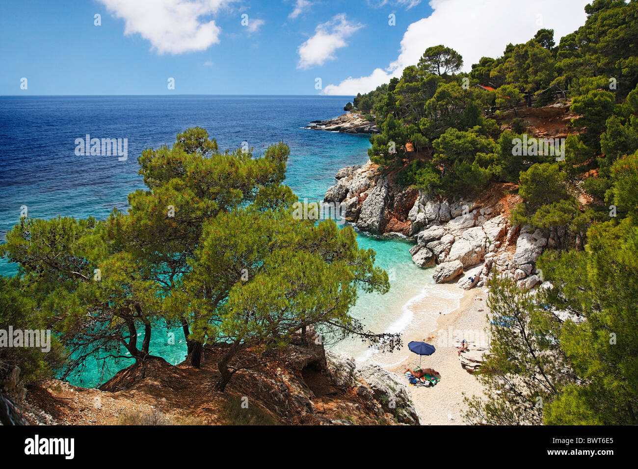Bay near Jagodna, Hvar, Split-Dalmatia, Croatia Stock Photo - Alamy