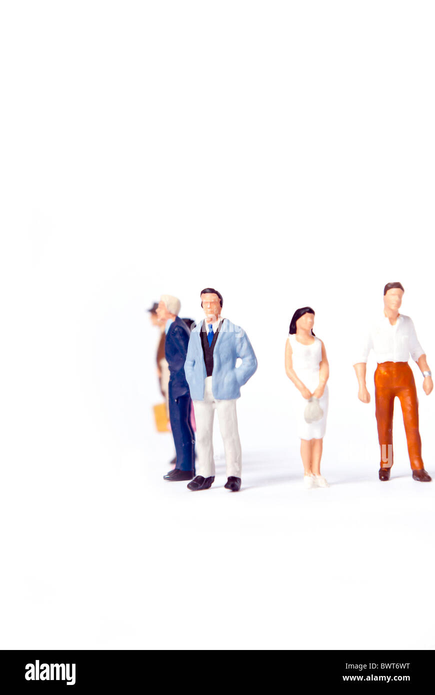 Miniature toy businessman isolated hi-res stock photography and images ...