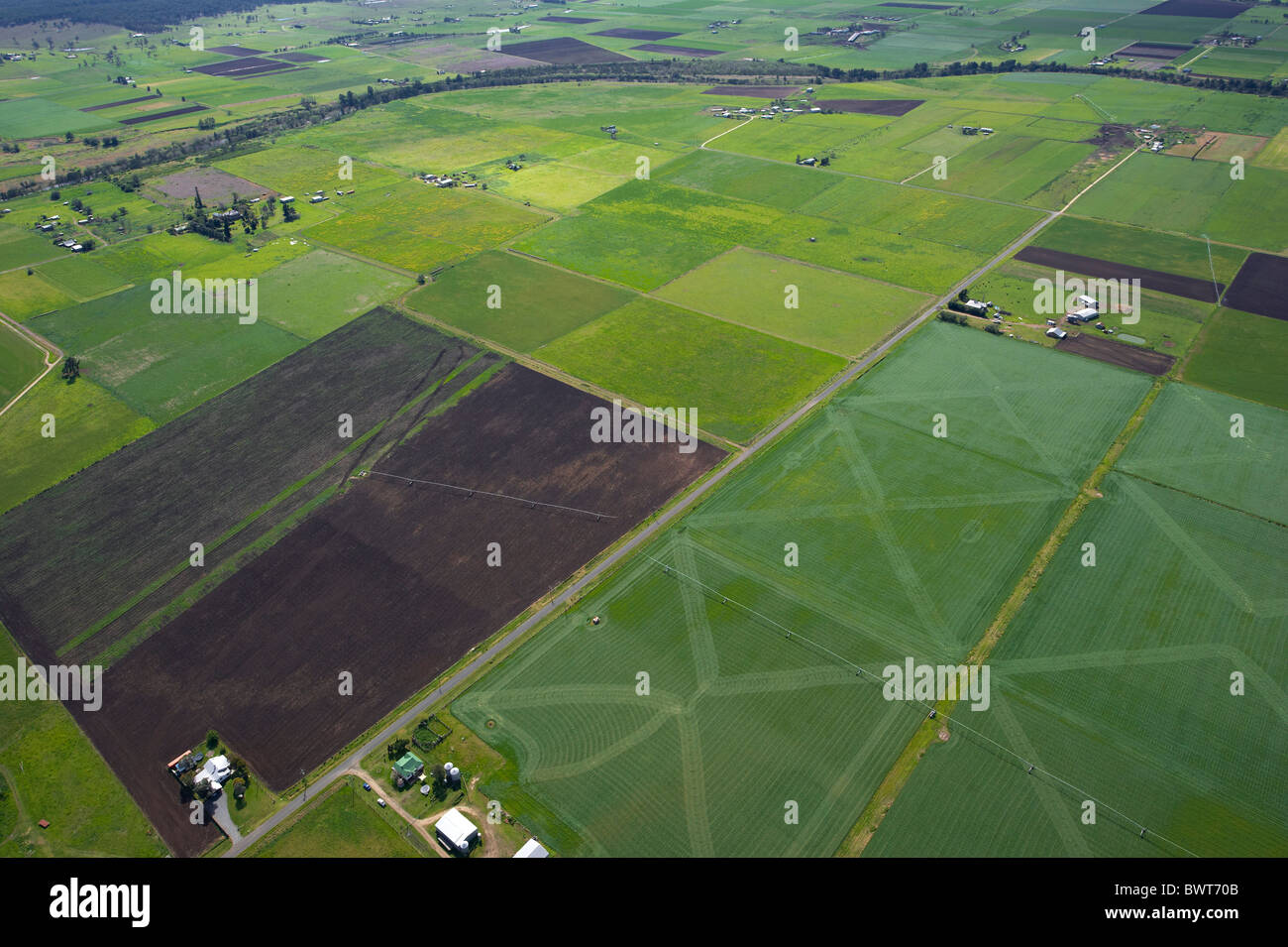 Aerial views hunter valley australia hi-res stock photography and ...