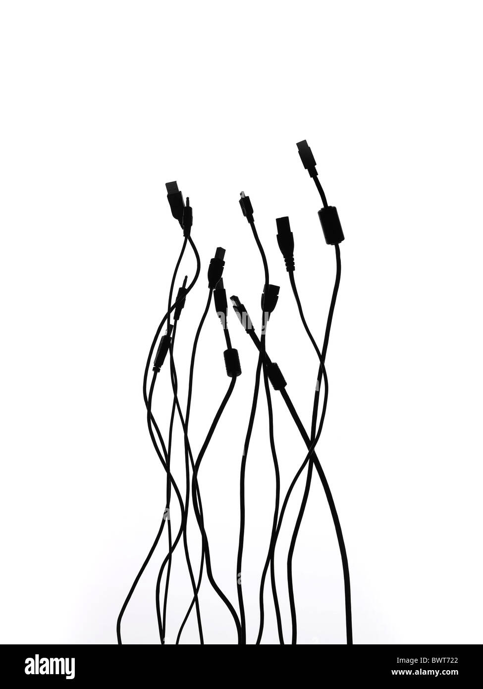 Collection of computing cables hi-res stock photography and images - Alamy