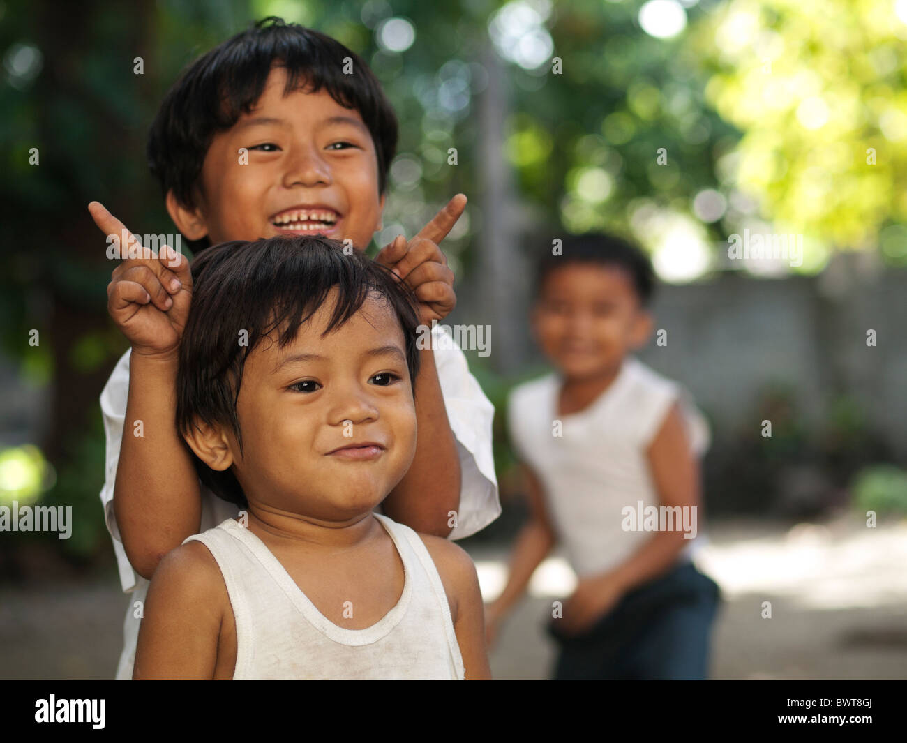 Filipino kids Stock Photo - Alamy