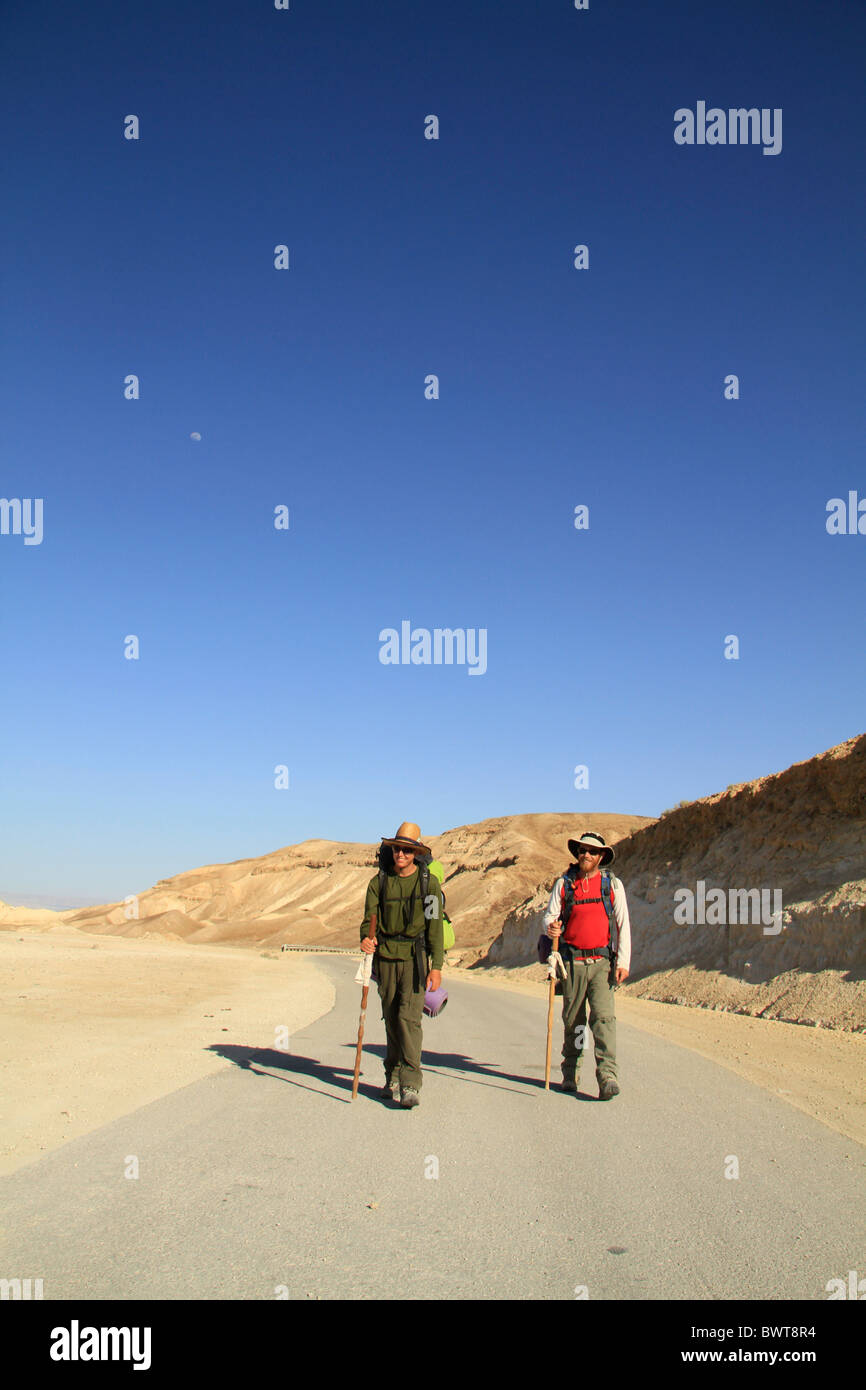 Israel, Negev, hiking the Israel Trail in the Negev Stock Photo - Alamy
