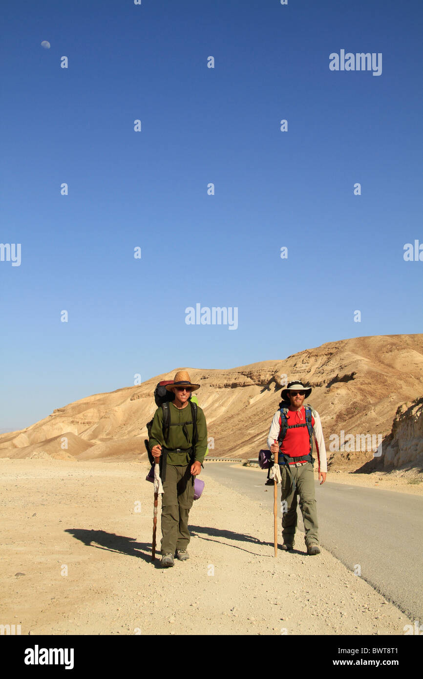 Israel, Negev, hiking the Israel Trail in the Negev Stock Photo - Alamy