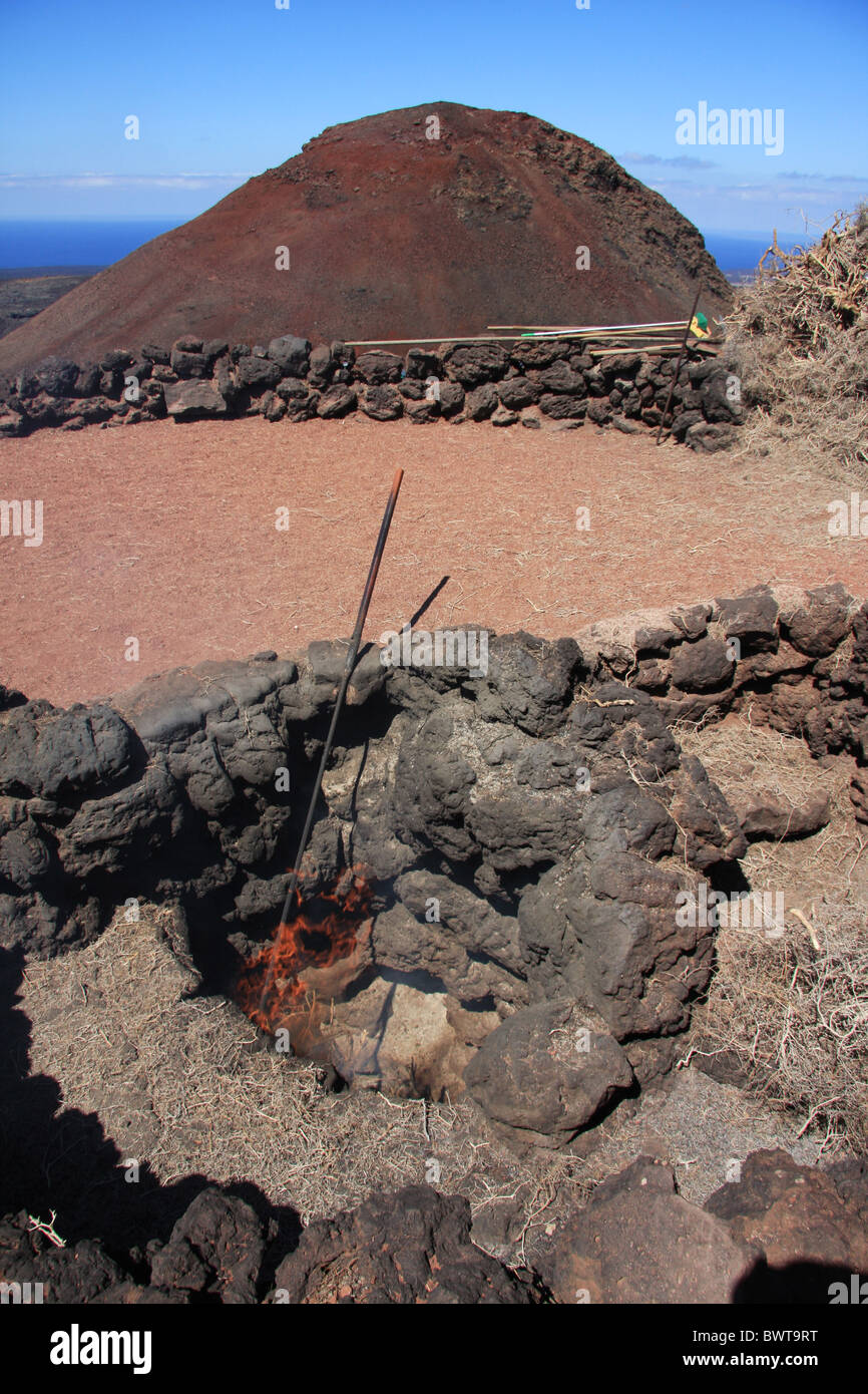 Lanzarote island Spain Europe Canary islands travel volcanism volcanic ...